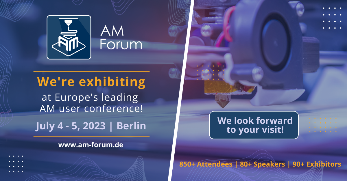 Rejoignez-nous au AM Forum Berlin ! - Extrude Hone