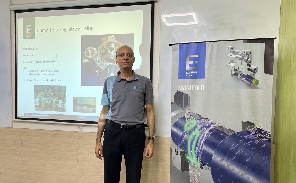 Extrude Hone propose des formations ECM et TEM à l'IMTMA